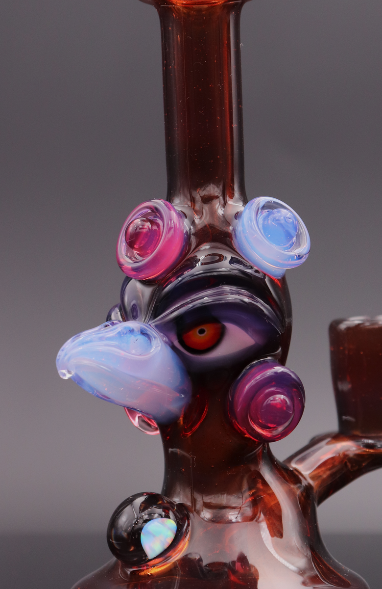 Creep Glass Mini Rig – Fuego Smoke Shop
