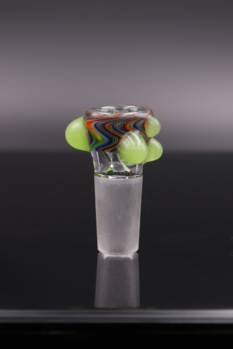 Creepy Spooky 14mm Glass Slide – Fuego Smoke Shop